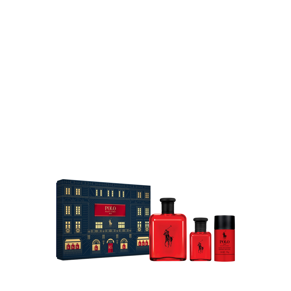 Polo Red 3-Piece Gift Set