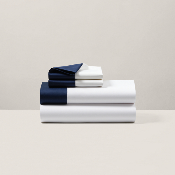 RL Organic Cotton Sateen Border Bedding Collection | Ralph Lauren ...