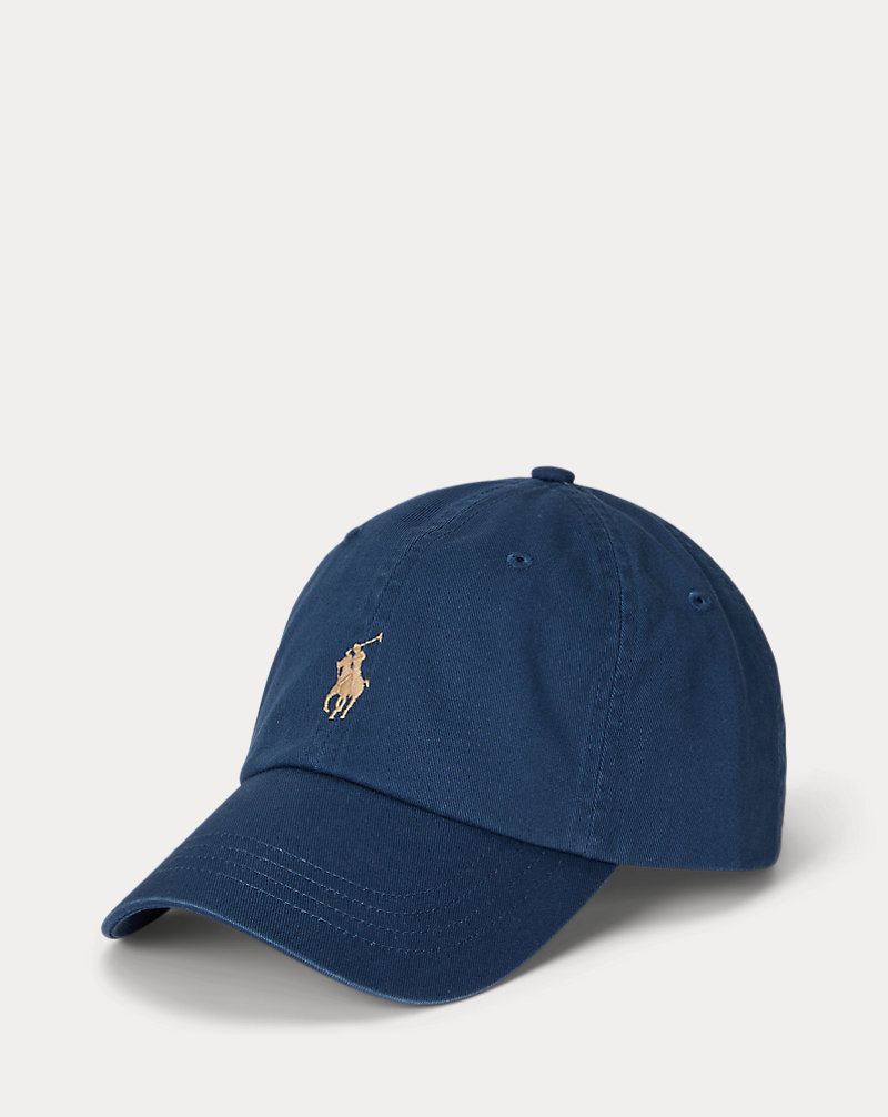 Cotton Chino Ball Cap | Ralph Lauren Cotton Chino Ball Cap | Ralph Lauren