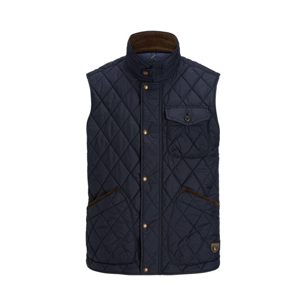 The Beaton Quilted Utility Vest voor Men | Ralph Lauren® BE
