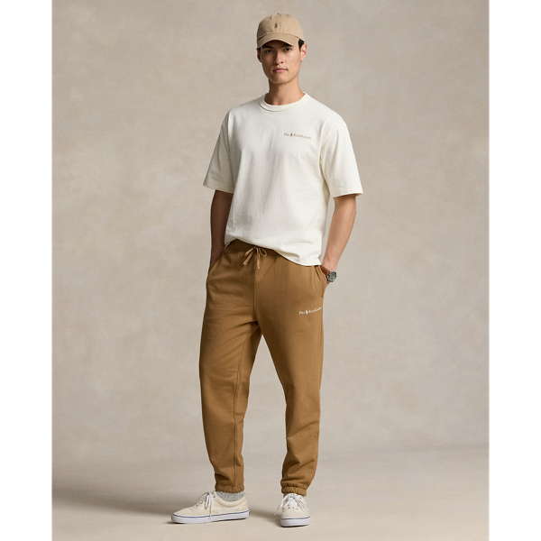 Relaxed Fit Logo Fleece Tracksuit Bottom for Men | Ralph Lauren® UAE