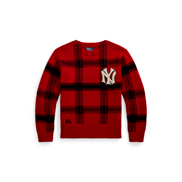 Polo Ralph Lauren Yankees Plaid Sweater