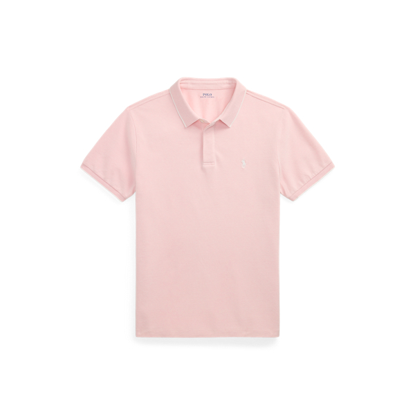 Custom slim mesh Polo-shirt met stretch voor heren | Ralph Lauren® NL
