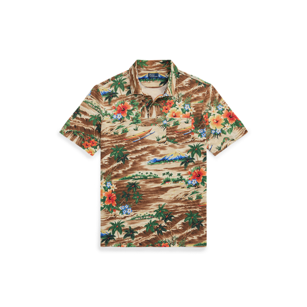 Classic Fit Tropical Linen-Cotton Polo for Men | Ralph Lauren® UK