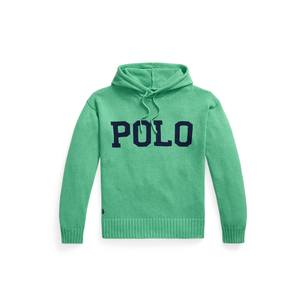 Logo Cotton Hooded Jumper for Men | Ralph Lauren® UK