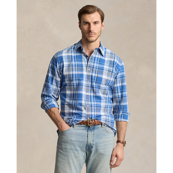 Plaid Oxford Shirt