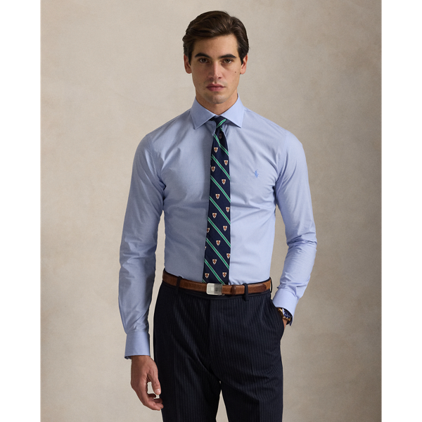 Regent Slim Fit Textured Shirt for Men | Ralph Lauren® UK