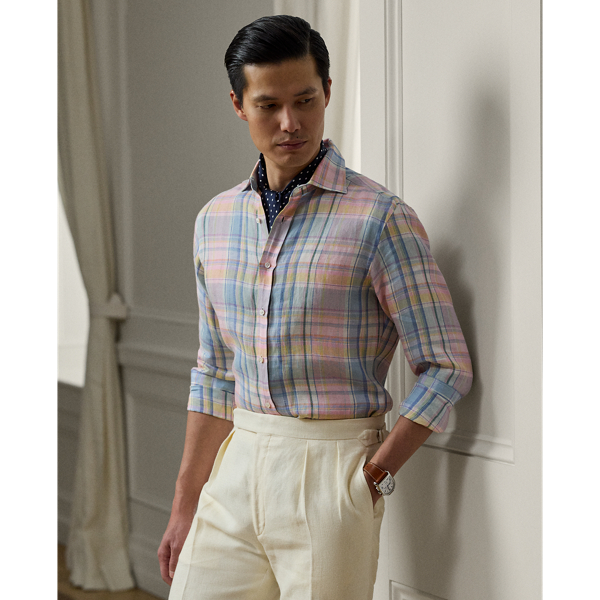 Plaid Linen Shirt
