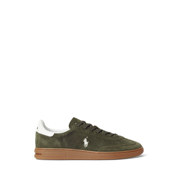 Baskets Bedford en daim pour homme | Ralph Lauren® FR