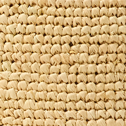 Logo Crocheted Raffia Sun Hat